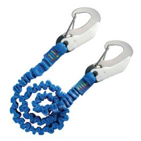 Wichard Tether Elastic 2 x Double Safety Hooks (WD7005) - Binks Marine