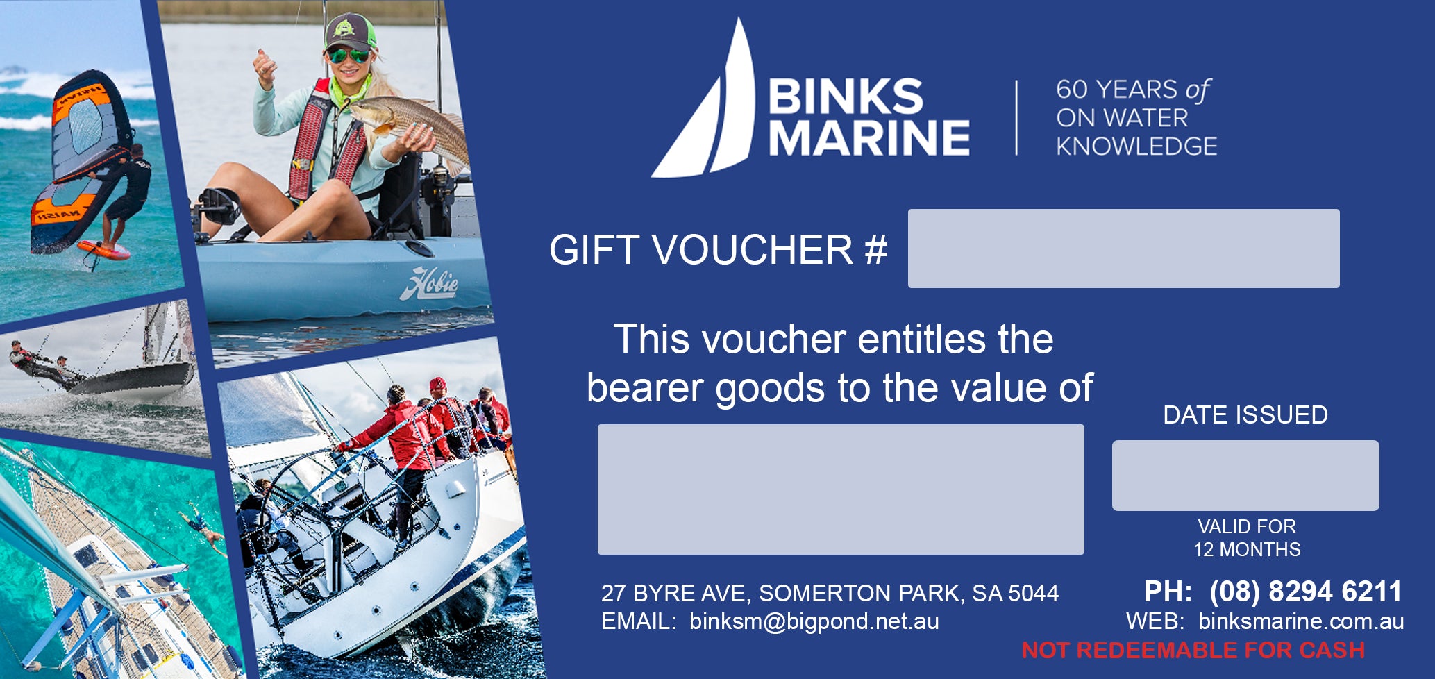 Binks Marine Gift Card - Binks Marine