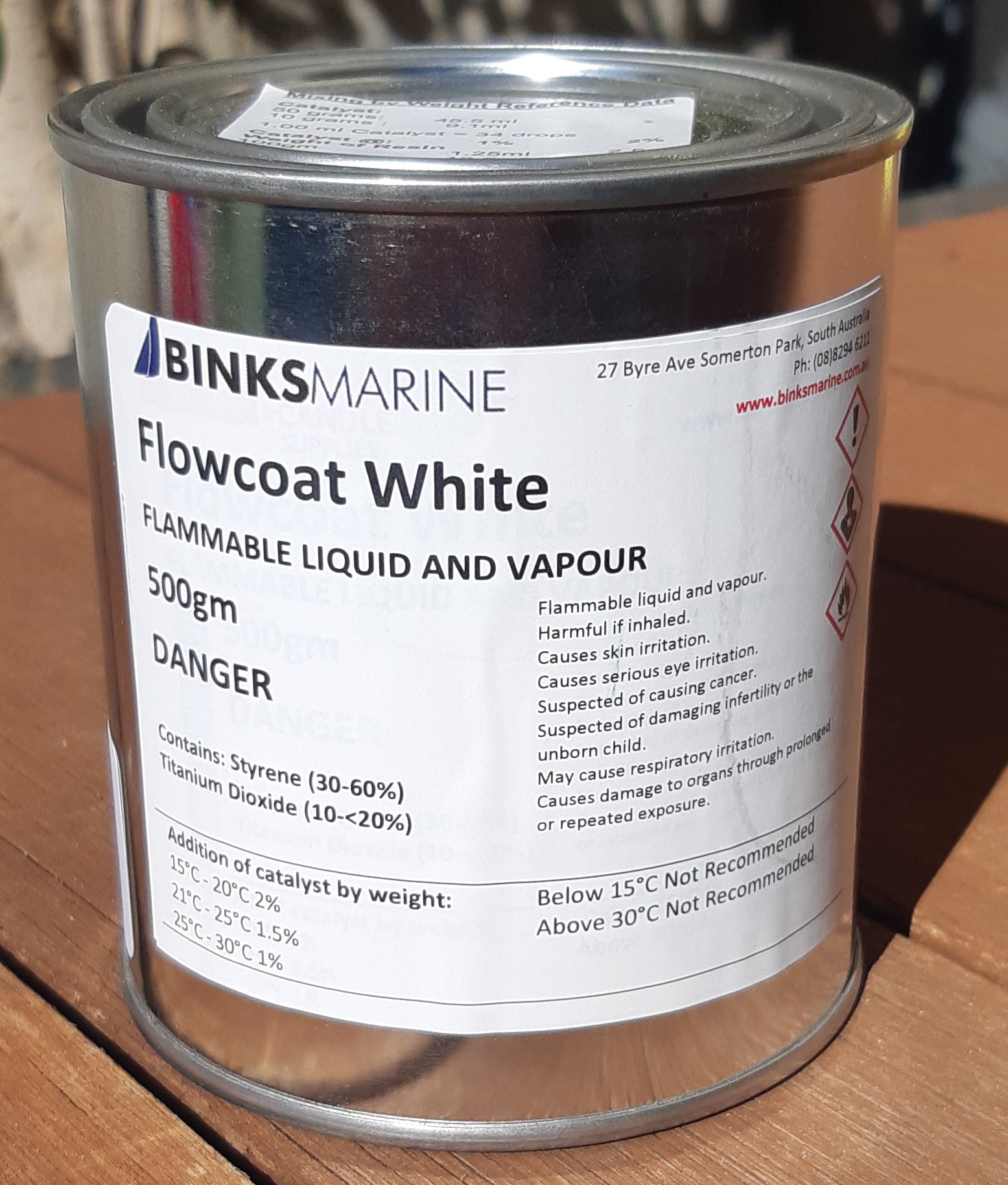 Flowcoat White General - Binks Marine
